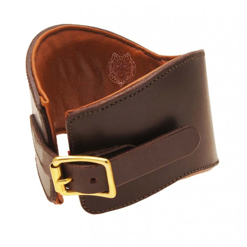 Collier de posture en cuir